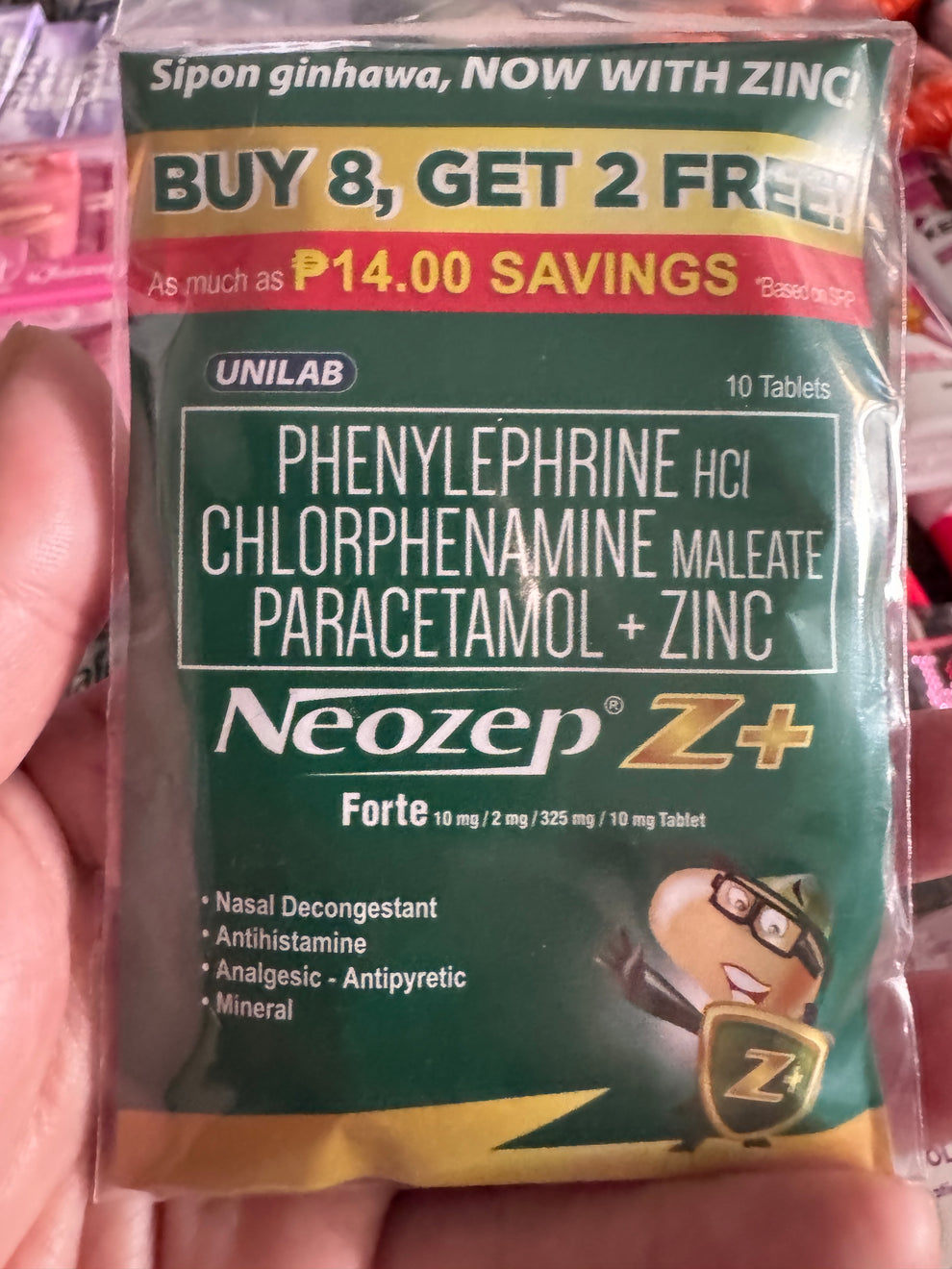 Neozep 10tablets – DS BEAUTY GOODIES SHOP